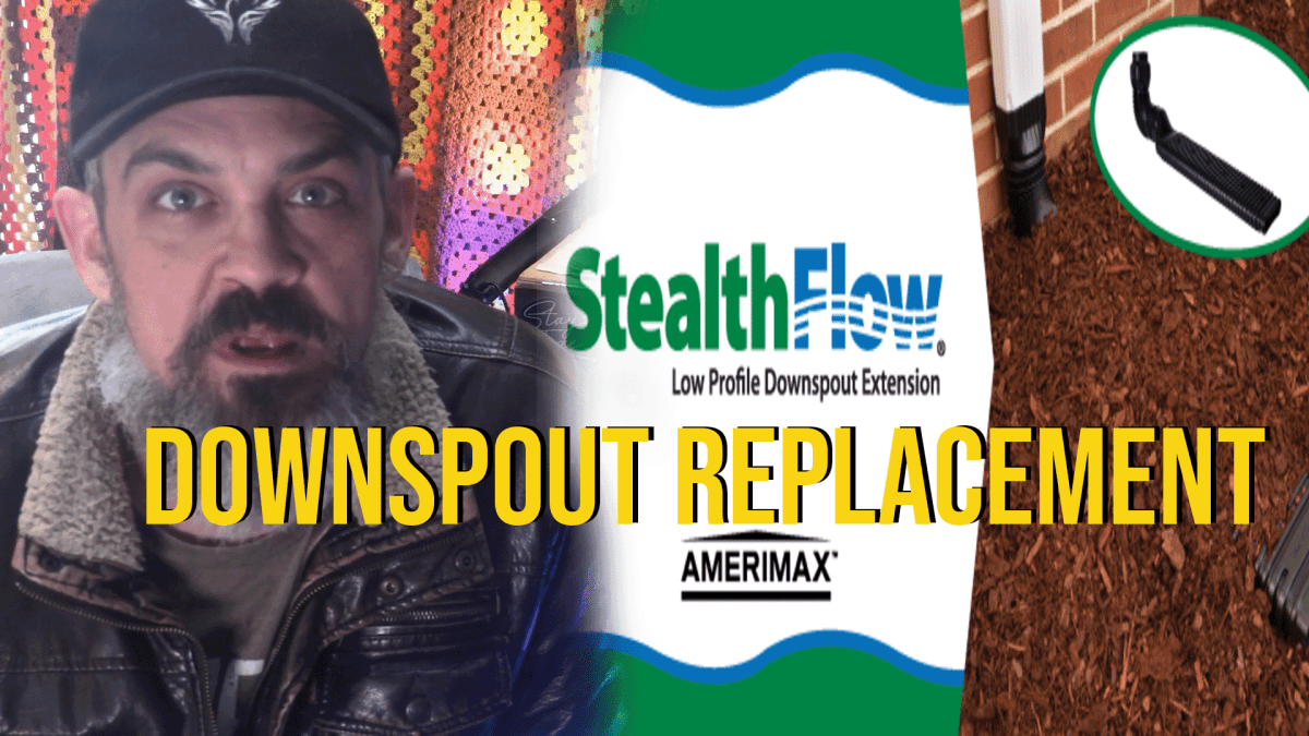 Amerimax Stealth Flow Downspout Replacement | Next Step Media ...